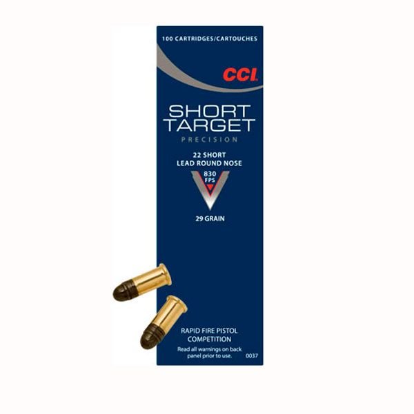 CCI 22 Short LRN 29gr 100stk (0037) Salonpatron - Salonammunition - www ...
