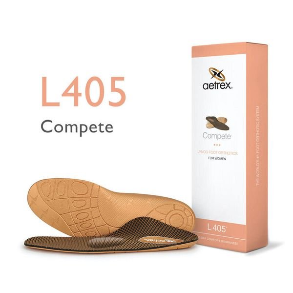 Aetrex Insole 405 Woman Sport Mid brown - Såler - www.huntinglife.dk