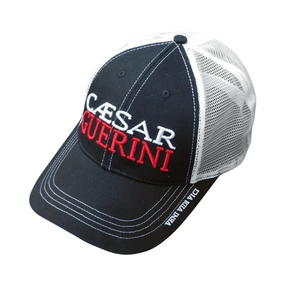 Cæsar Guerini Cap Black/White - Caps - www.huntinglife.dk