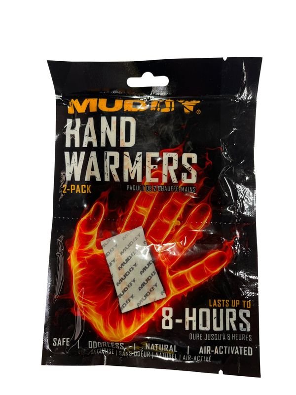Muddy Hand Warmers 2 Pack 8timer - Campingtilbehør - www.huntinglife.dk